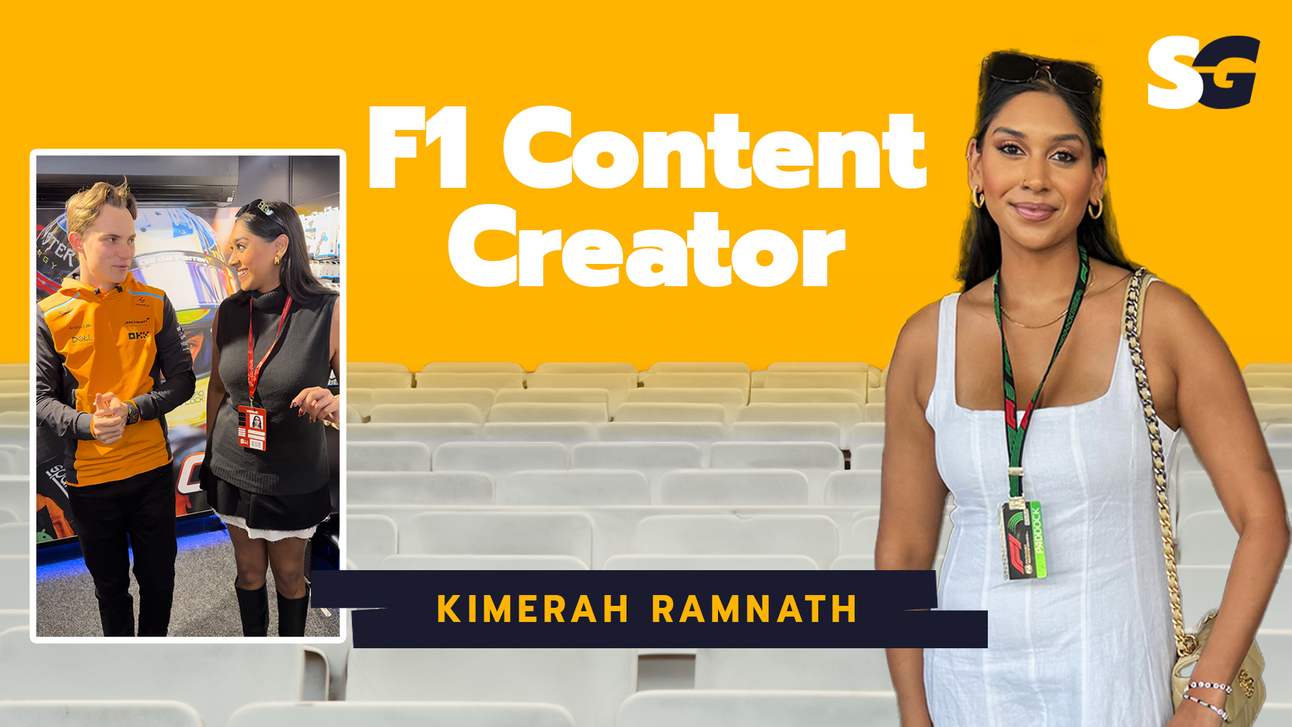 How to be a Formula 1 Content Creator with Kimerah Ramnath