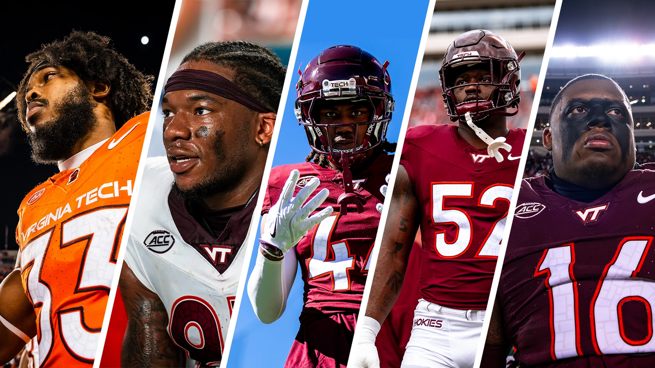 Virginia Tech Hokies football Bhayshul Tuten, Jaylin Lane, Dorian ...