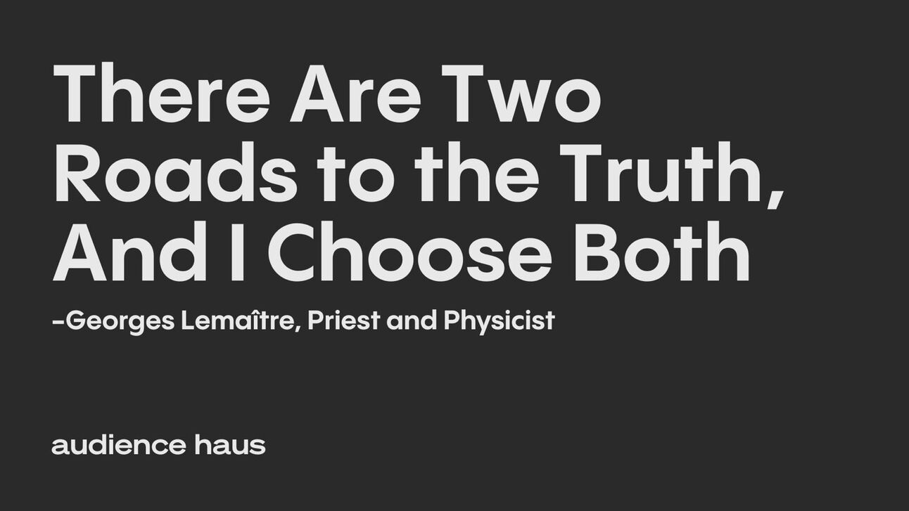 There Are Two Roads to the Truth, And I Choose Both