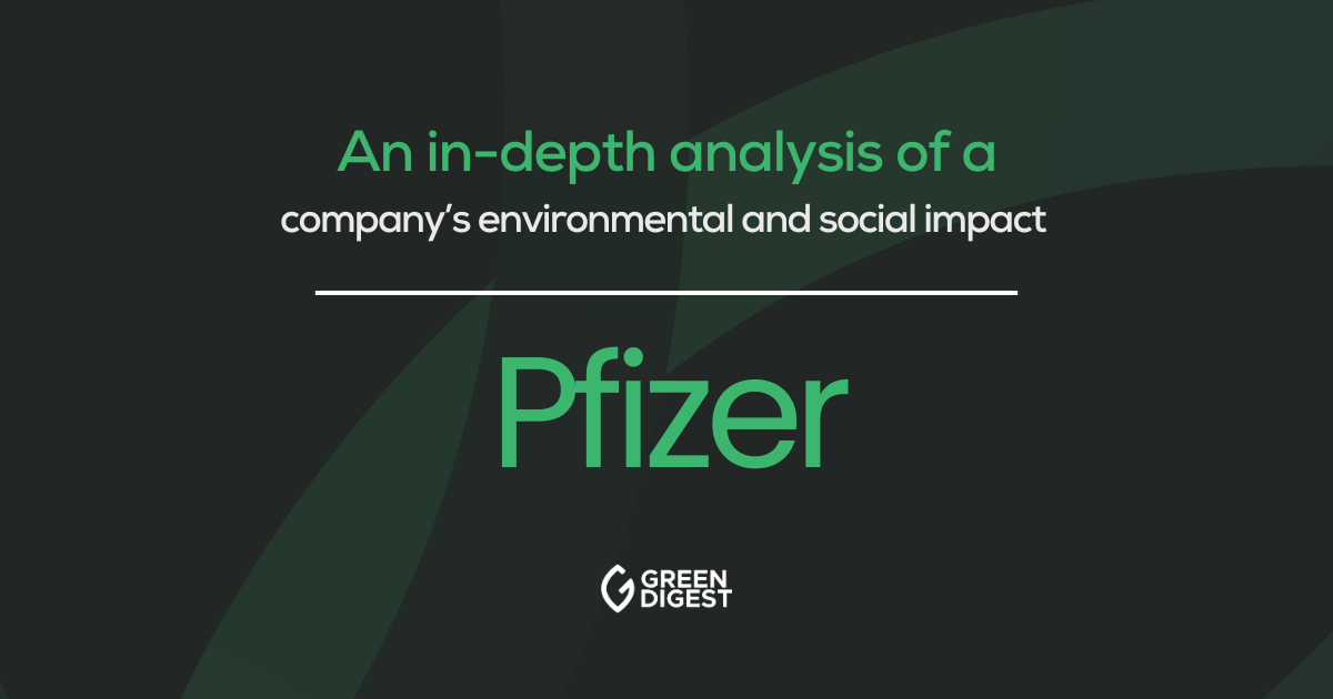 Evaluating a company's impact (the case of Pfizer)