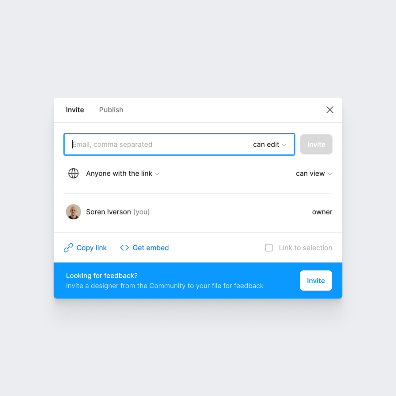 Figma random feedback feature