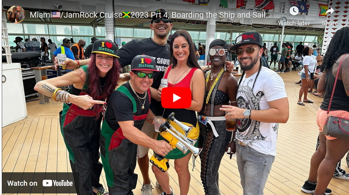 BOB MARLEY'S SON PRESENTS The JAMROCK Reggae CHRISTMAS CRUISE