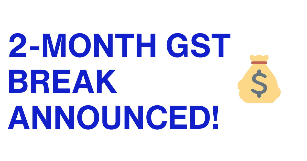 2-Month Federal Tax Break Announced!