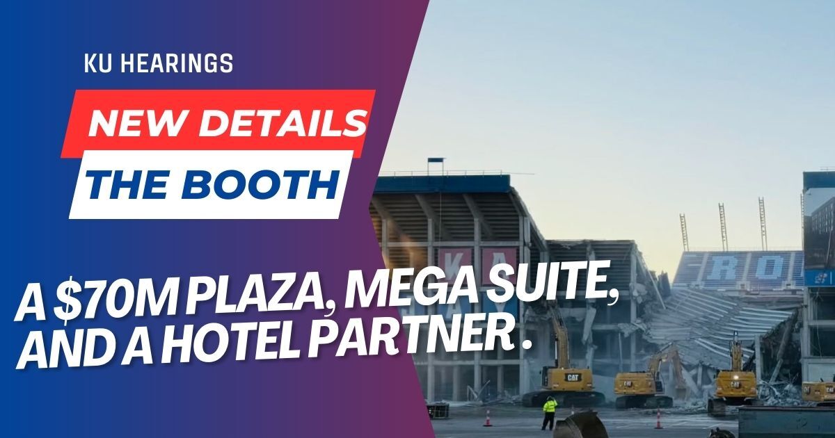 KU Stadium Phase II Revealed: $70M Plaza & Major Upgrades 🏟️