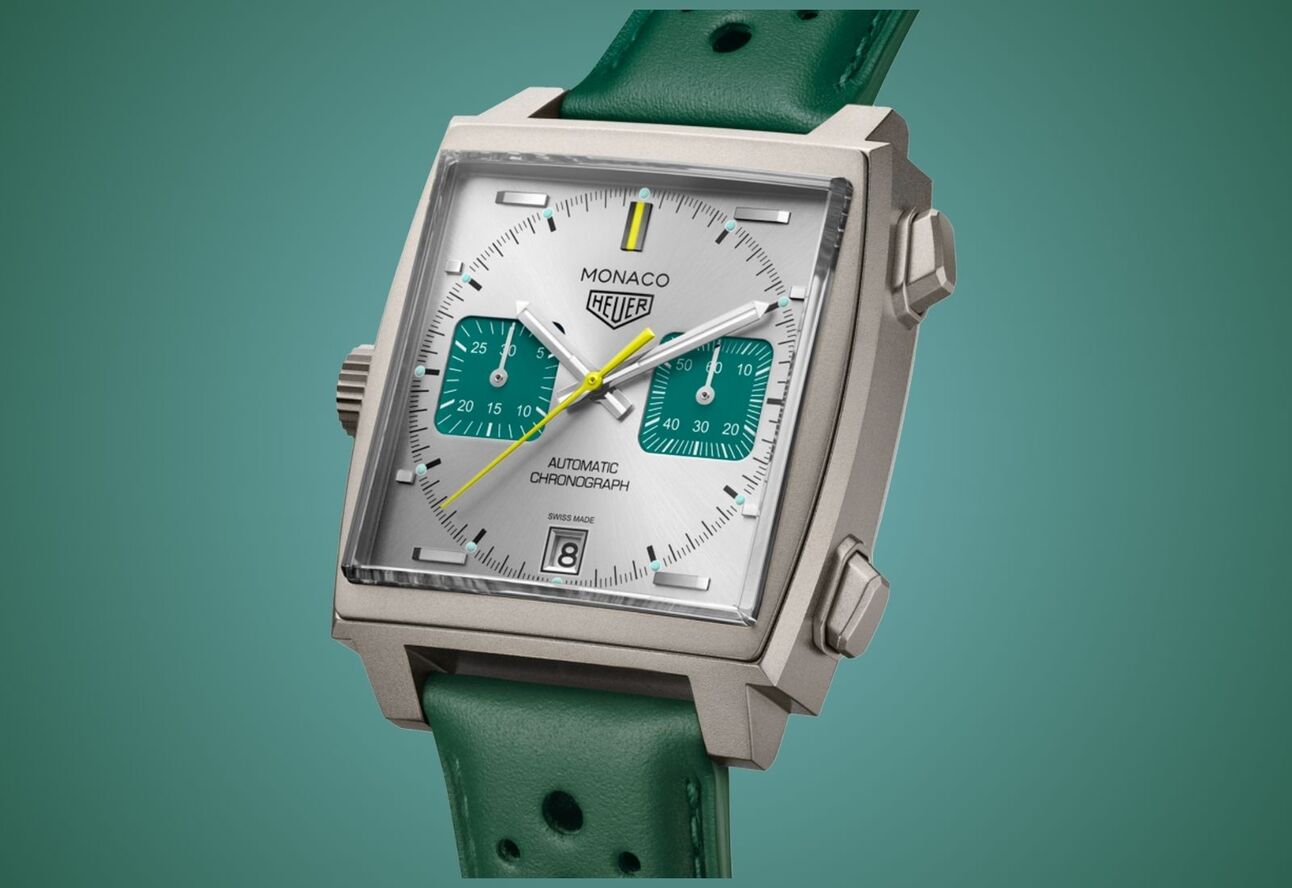 TAG Heuer Releases Racing Green Titanium Monaco; Mido Pays Homage To ...