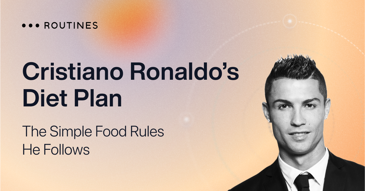 Is This the Diet That Keeps Cristiano Ronaldo at the Top?