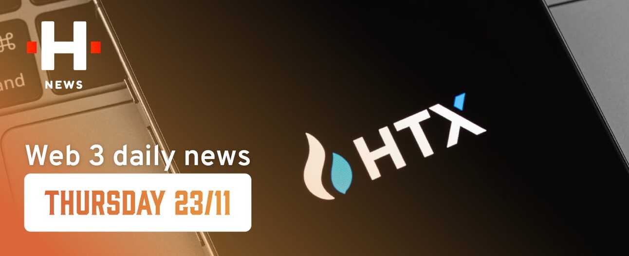 ⚠️ - HTX exchange suffers $85 million hack - 23/11/2023