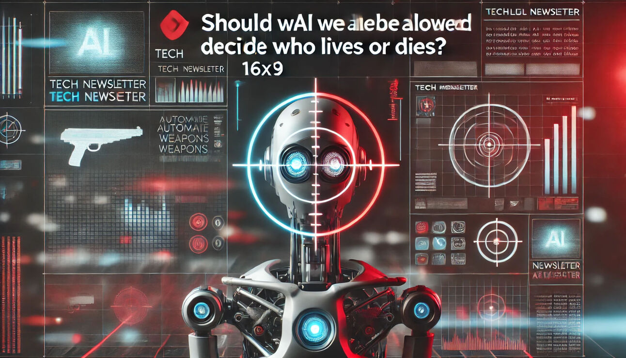 🔫🛑 Should AI Weapons Be Allowed to Decide Who Lives or Dies?