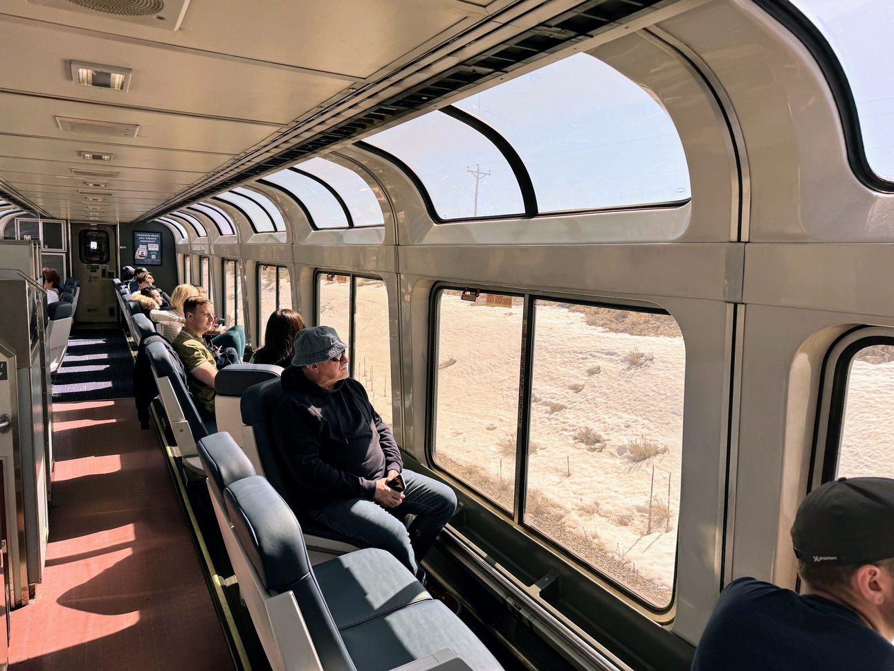 Riding the California Zephyr Train with 3 Young Kids