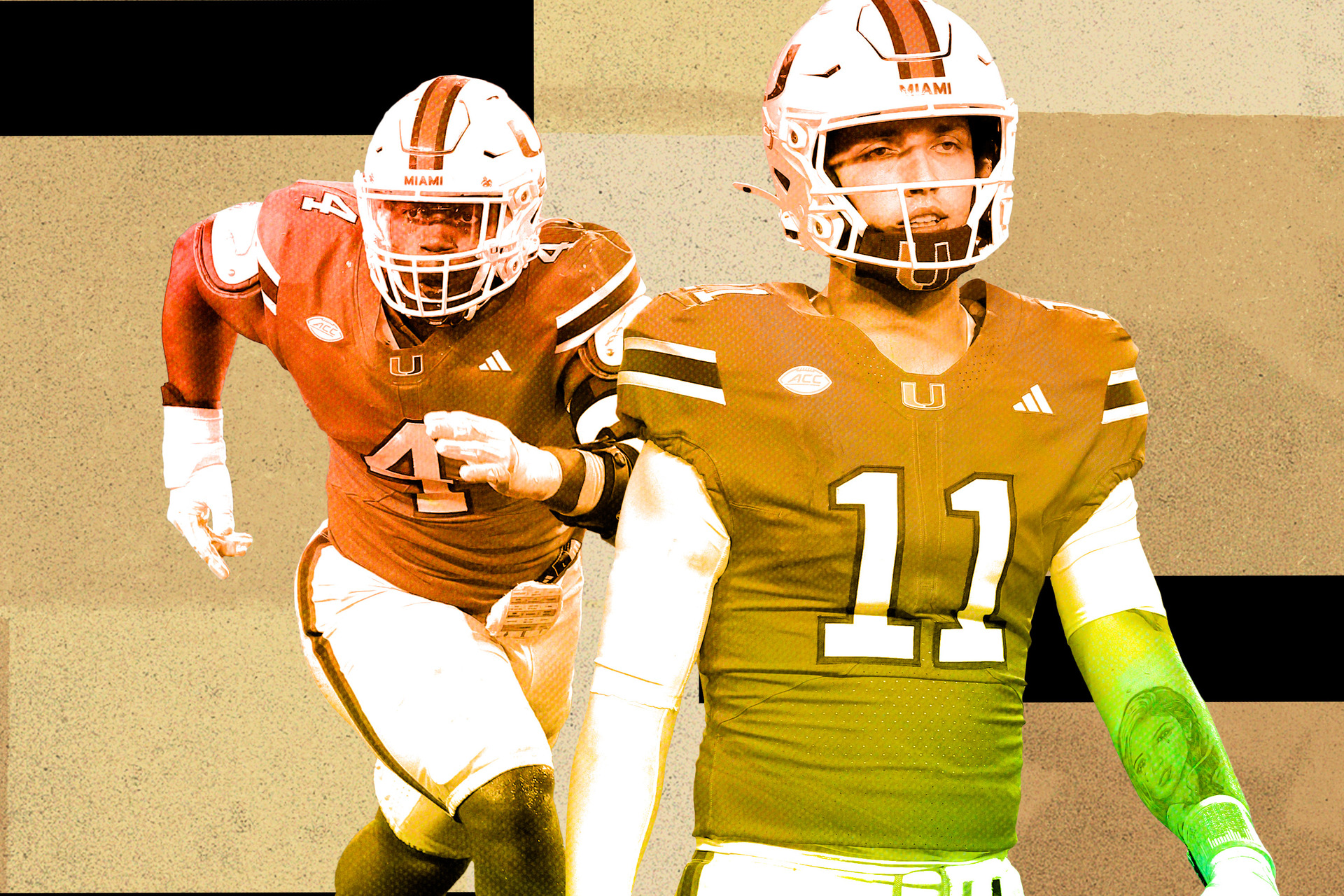 Scouting Draft Risers Carson Beck and Rueben Bain Jr. Ahead of Florida ...