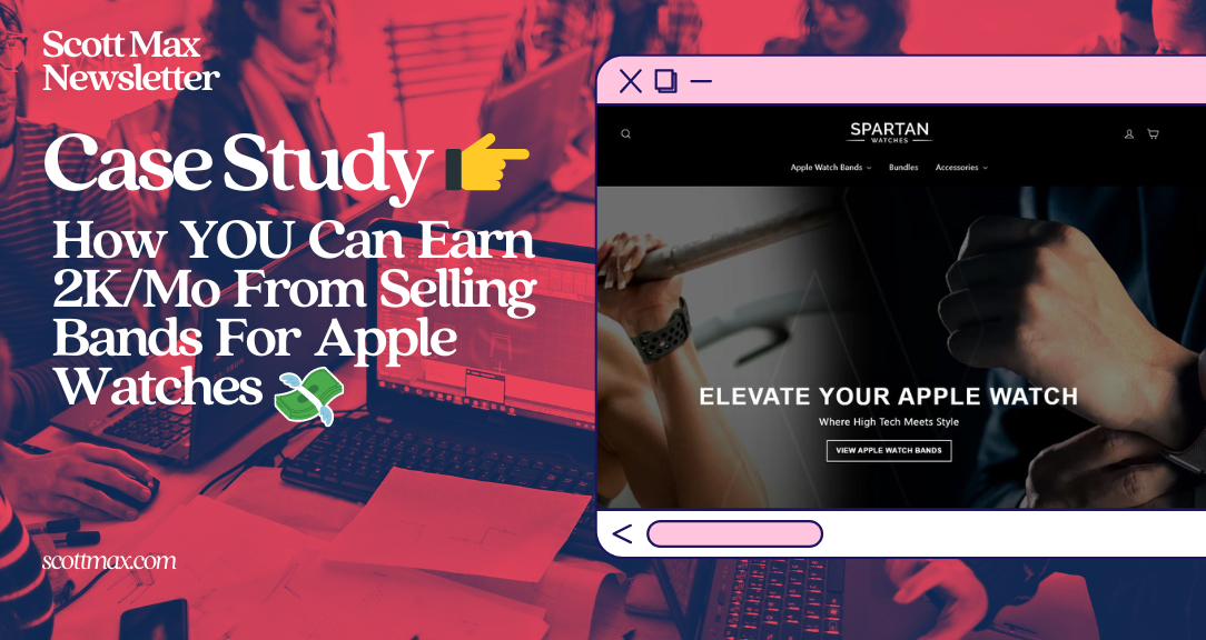 Case Study; How To Earn 2K/Mo From Selling Bands For Apple Watches