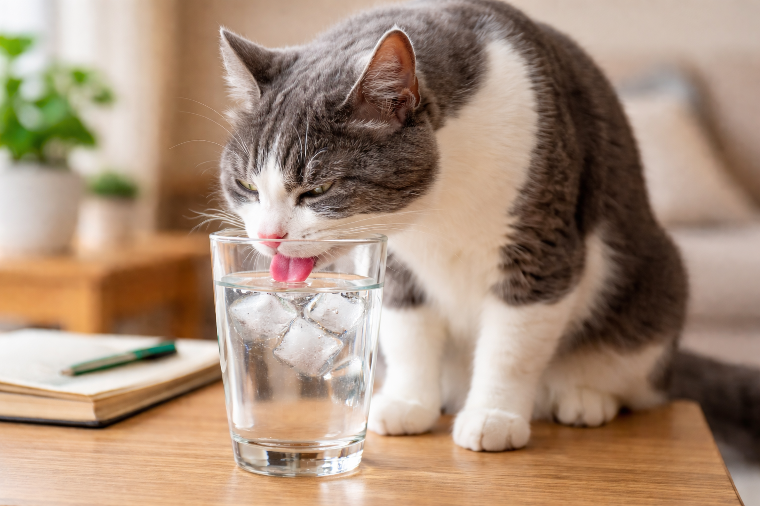 Why Does My Cat Like To Drink From My Water Glass?