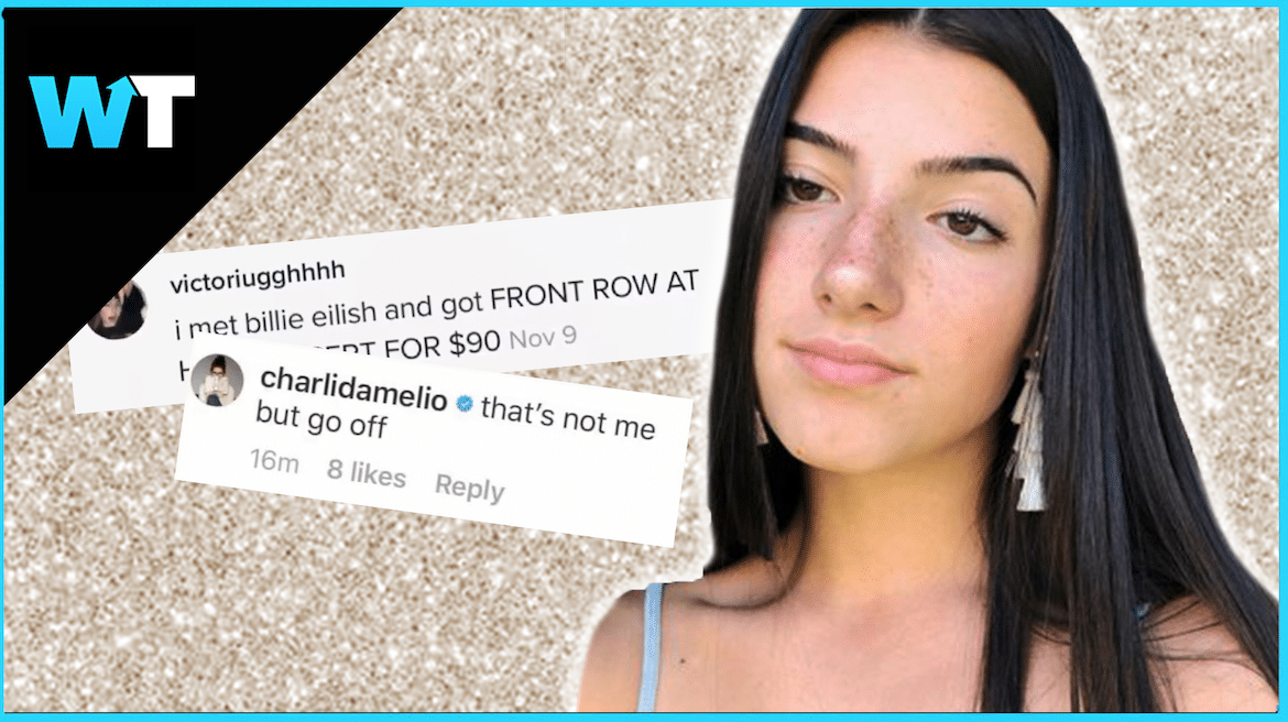 Tik Tok Star Charlie D’Amelio Responds to HATE Online