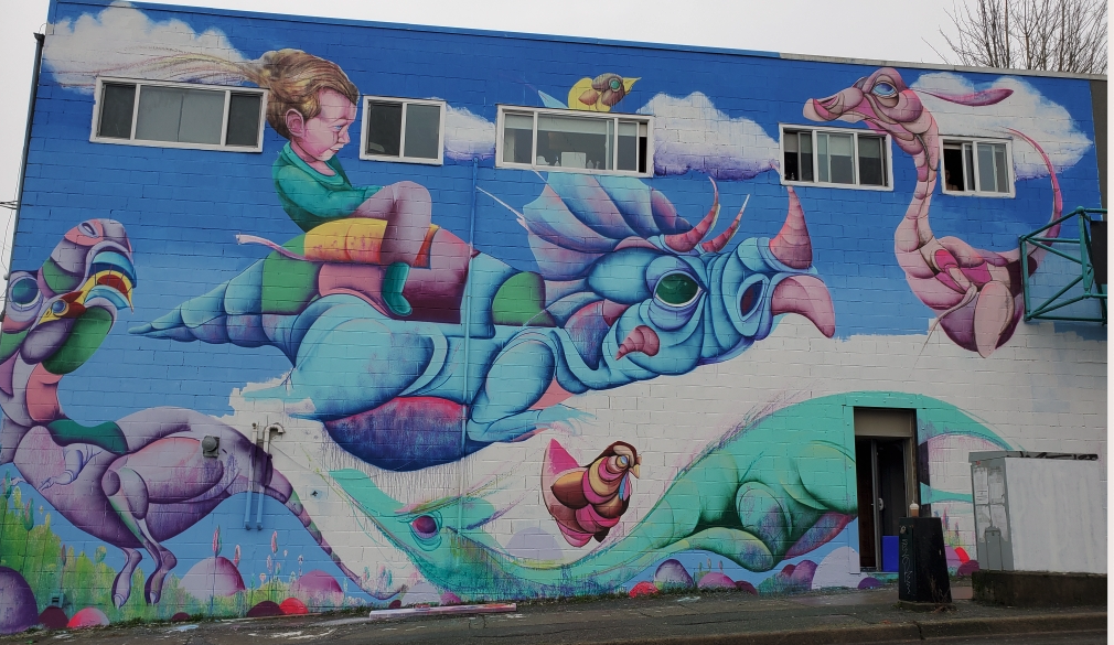 Fate and paint: The magic behind the newest mural in Burnaby Heights