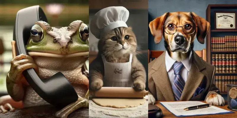 How to Create Animals Doing Human Work: Step-by-Step Guide for Viral AI ...