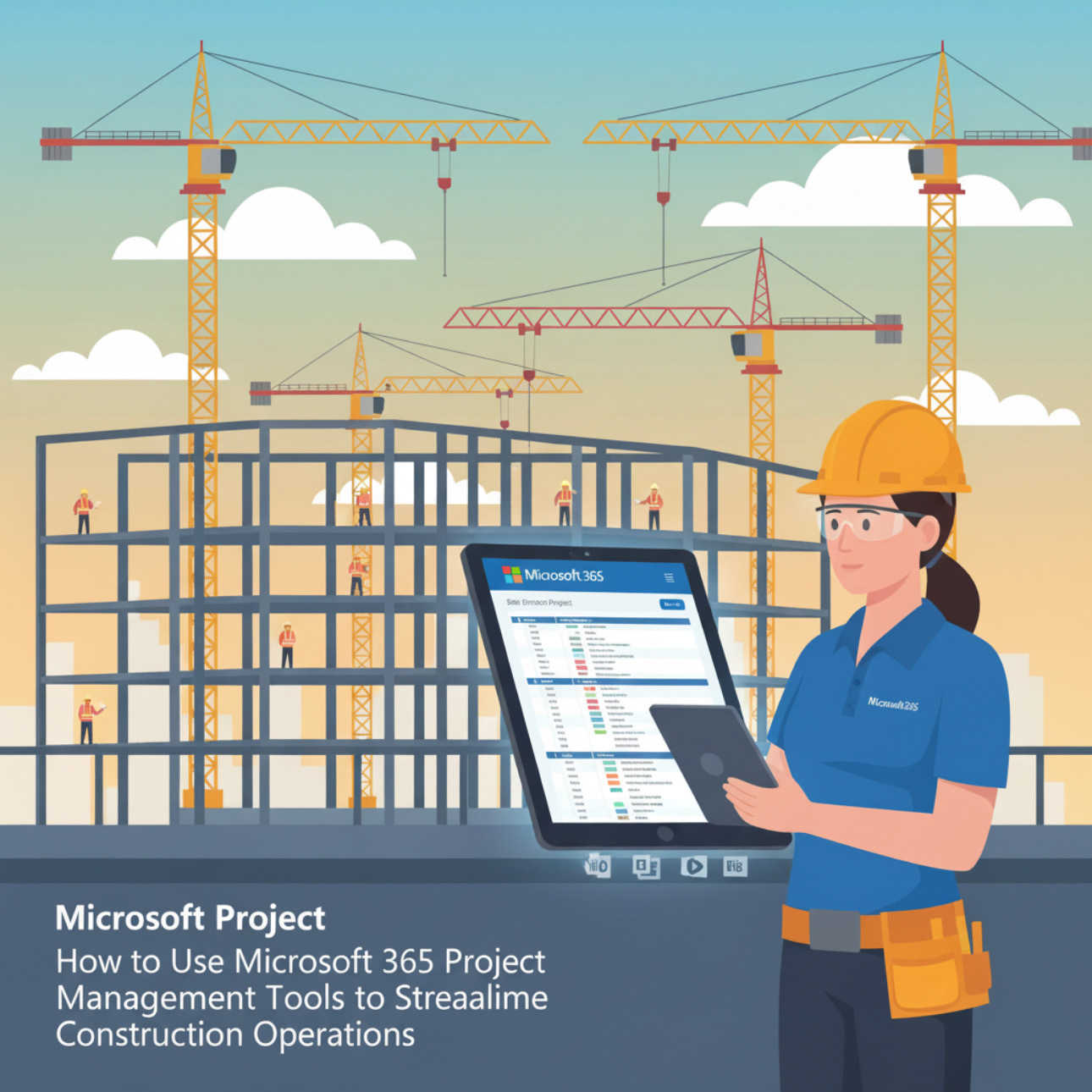 How To Use Microsoft 365 Project to Streamline Construction Operations