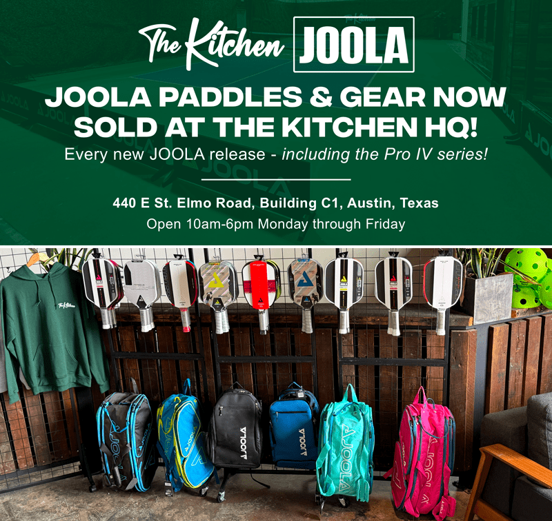 JOOLA merch now sold at The Kitchen HQ