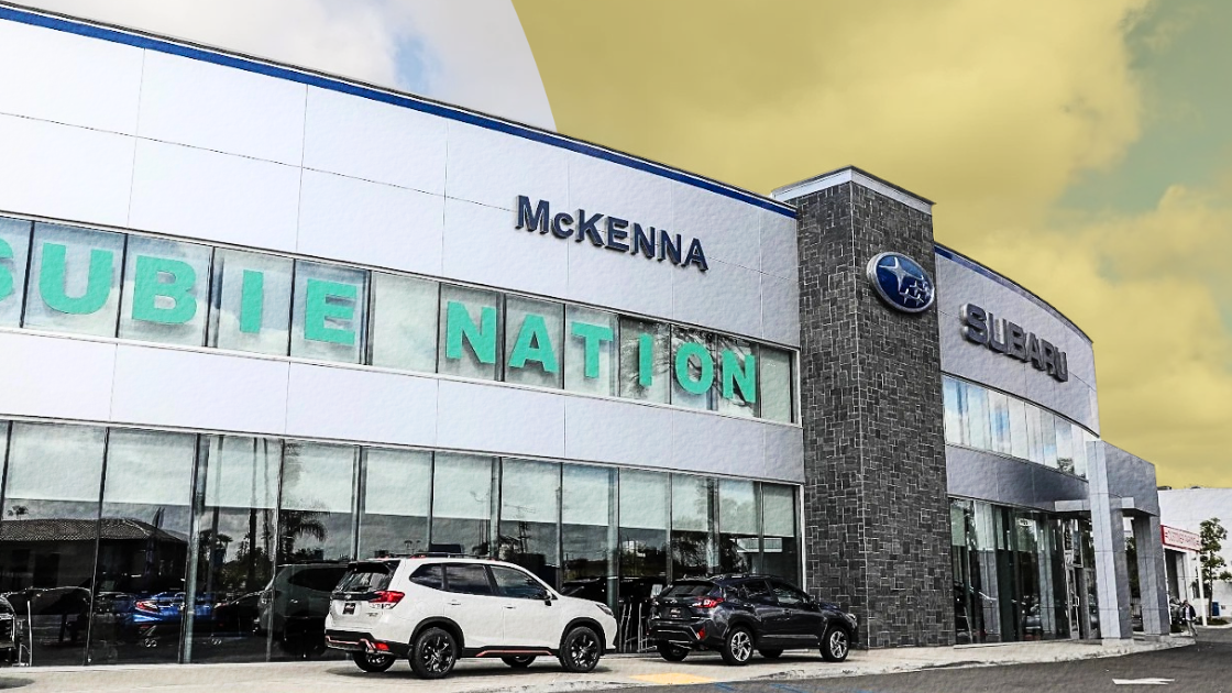 Sutherlin Automotive buys McKenna Subaru, its first California dealership