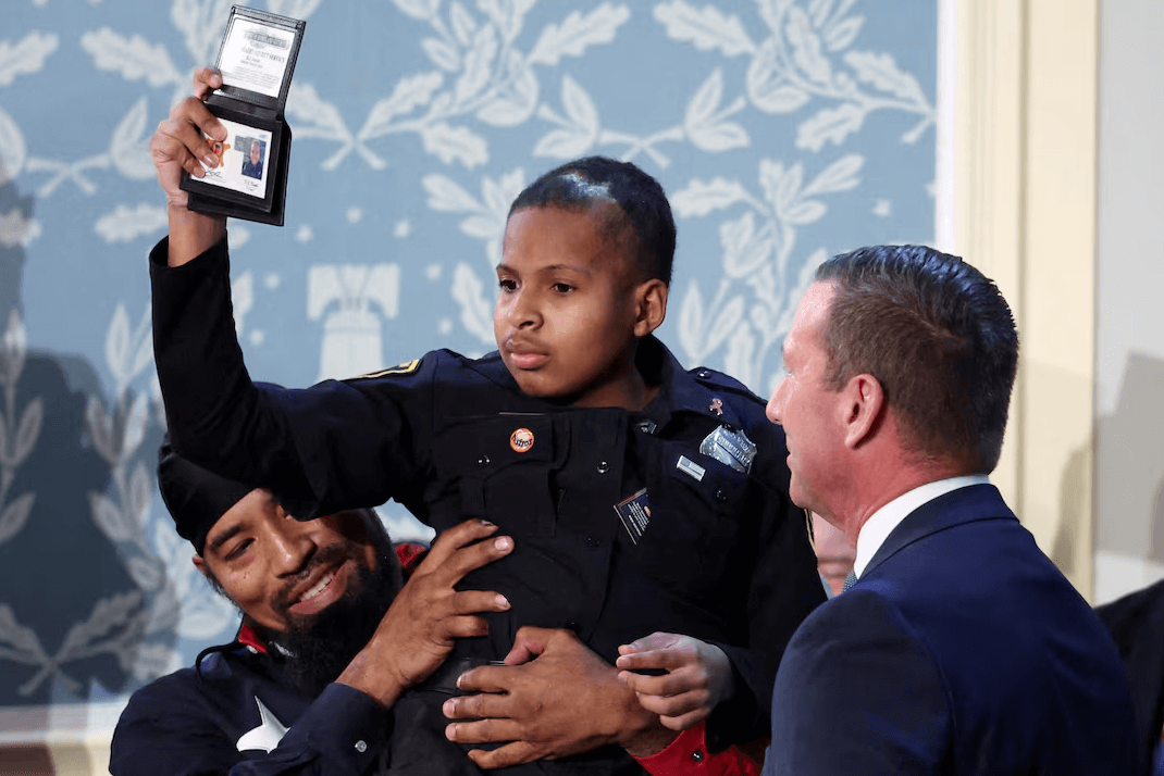 Heartwarming Moment Trump Honors Young Cancer Survivor with Secret ...