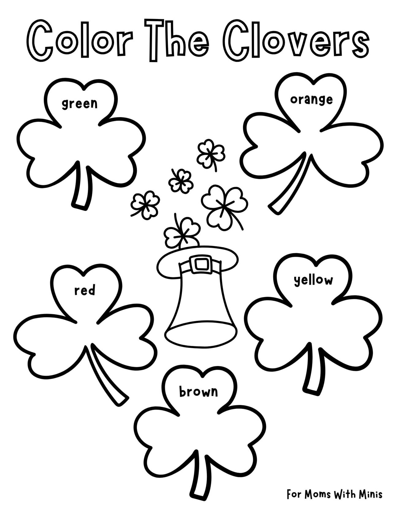 Color The Clovers