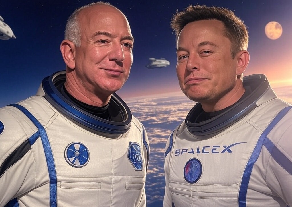 Billionaire Space Clash: Blue Origin vs. SpaceX in 2025