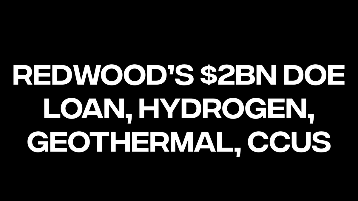 🔋 Redwood Materials' $2 Billion DOE Loan Brings Battery Supply Chain Back to US