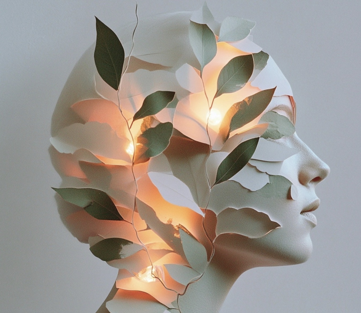 Cut Paper + LED Collages Bring Artwork to Life