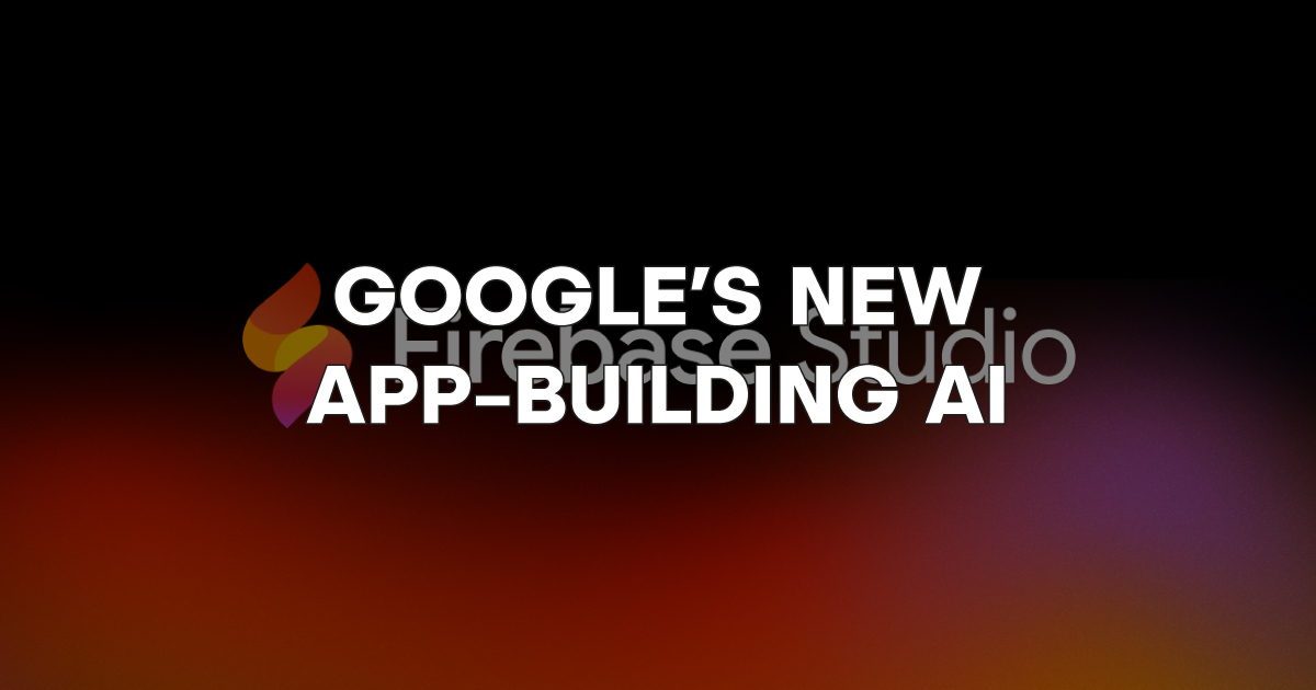 🛠️ Google's new free App-Building AI