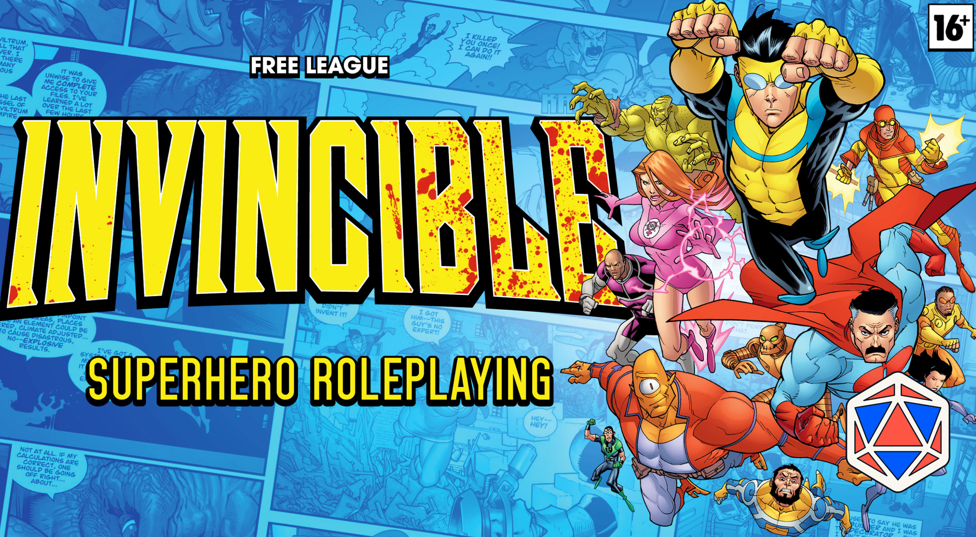 Free League's Invincible RPG Brings 'Visceral Violence' to Superhero Games