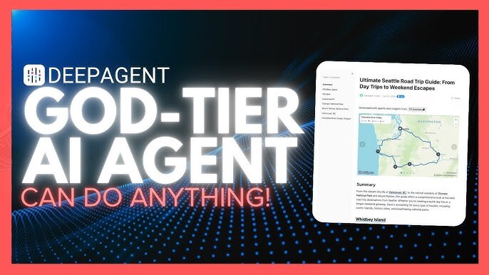 DeepAgent Update: The God-Tier AI Agent That Can Build and Automate ...