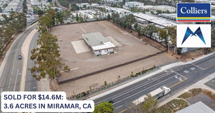 Miramar buys 3.6 acre IOS in Miramar, CA for $14.6M | IOS List