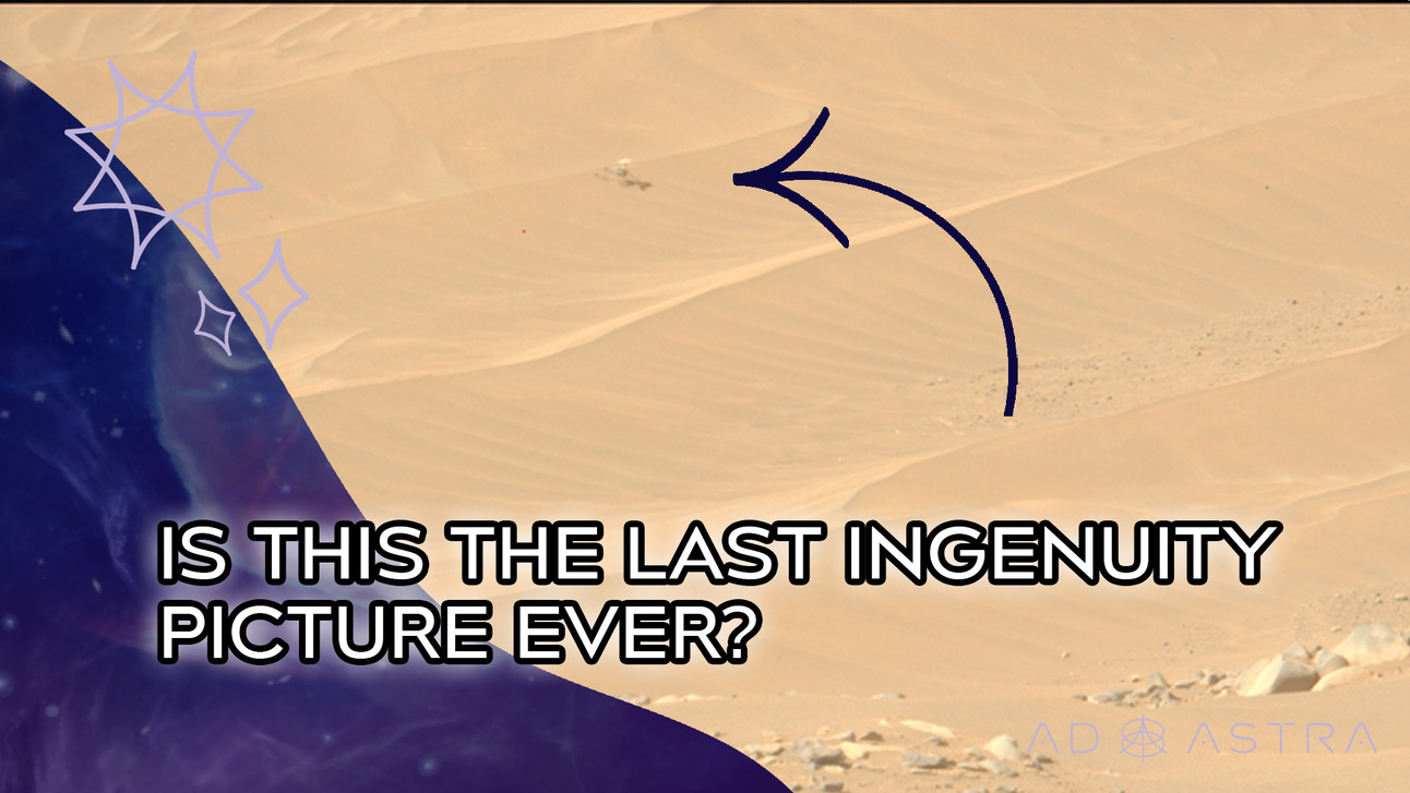 Mars Perseverance took a sad lonely photo of broken Ingenuity