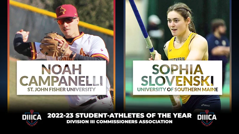 Campanelli, Slovenski Selected as Student-Athletes Of Year