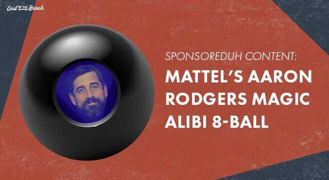Mattel’s Aaron Rodgers Magic Alibi 8-Ball