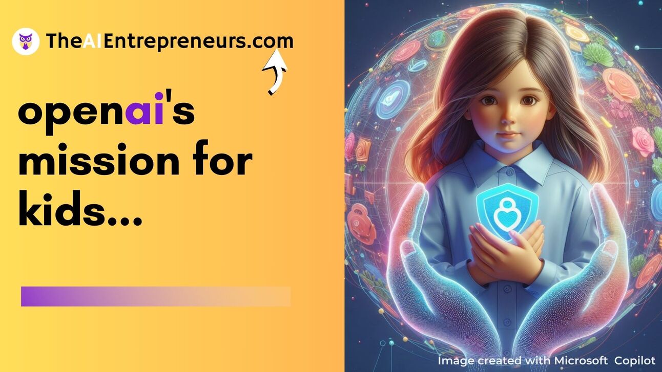 👶 openai's mission for kids...