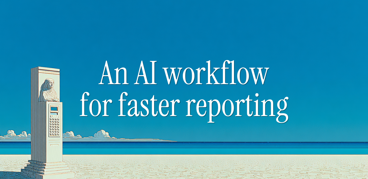 An AI workflow for all of your reporting & spreadsheets 📊