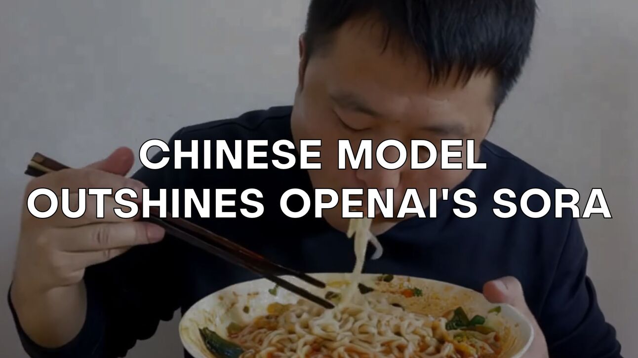 China's new OpenAI Sora Competitor KLING