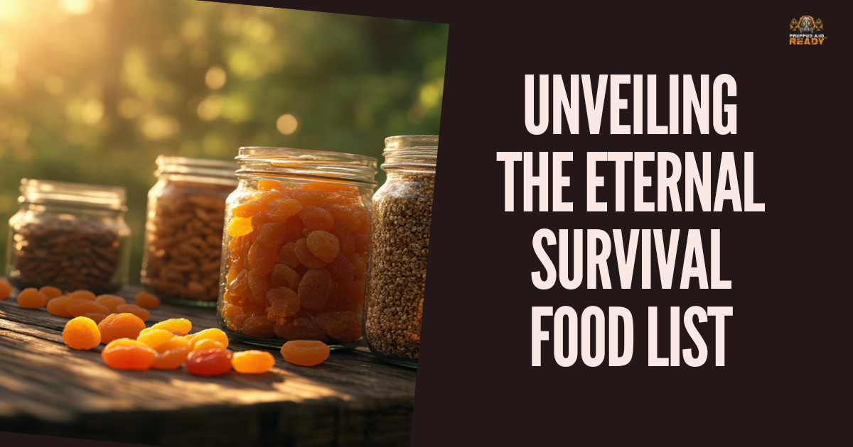 Unveiling the Eternal Survival Food List