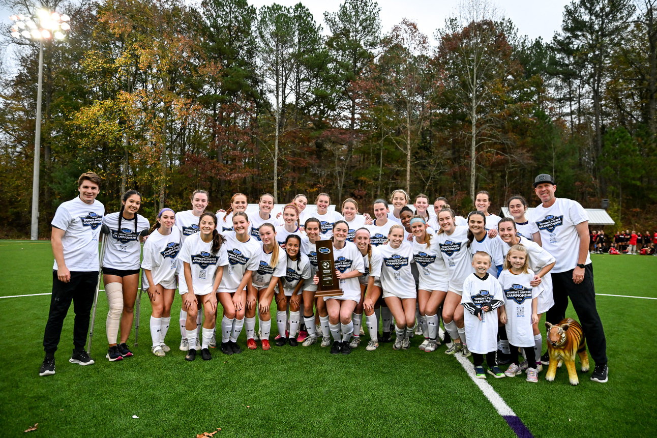 The Women's Soccer Team Wins Second SAA Championship!