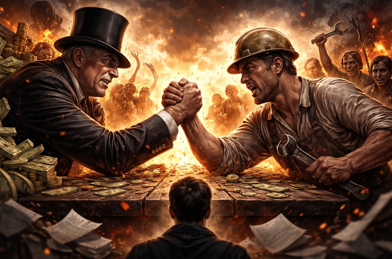 The War Between Capital and Labor. And You're Losing.