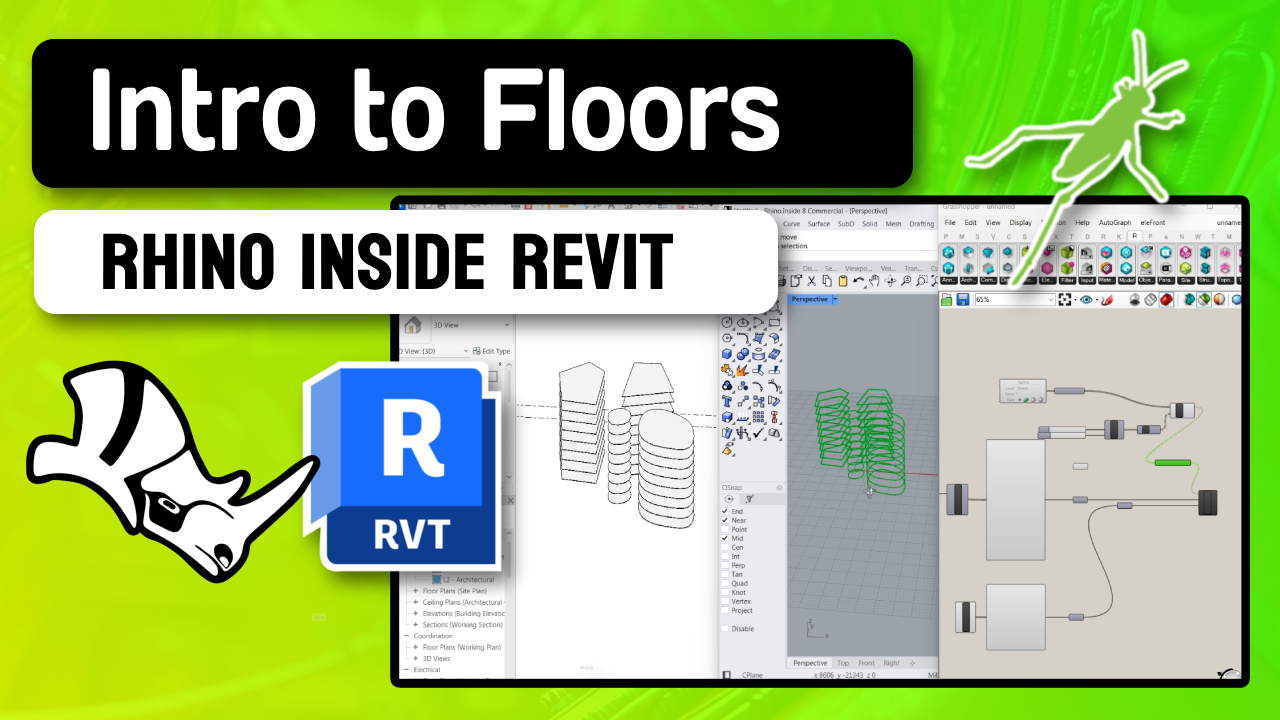 Rhino Inside Revit: Floors