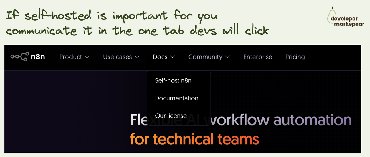 🍐#105: Communicating self-hosted deployment, learnings from Posthog, and three great examples ...