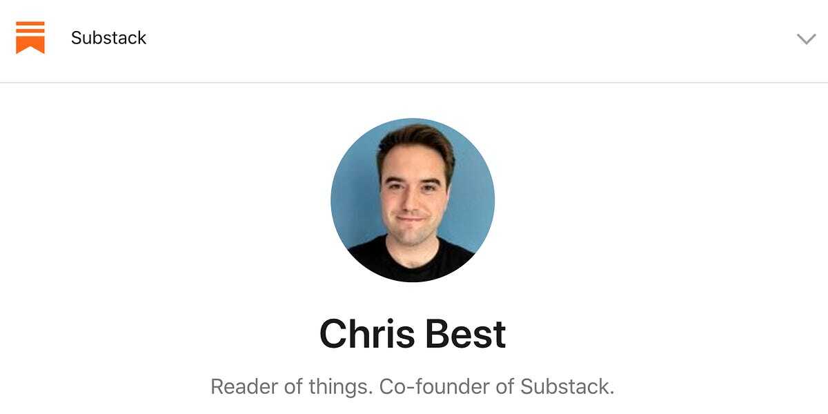 Substack CEO Chris Best wants to fix the viral internet