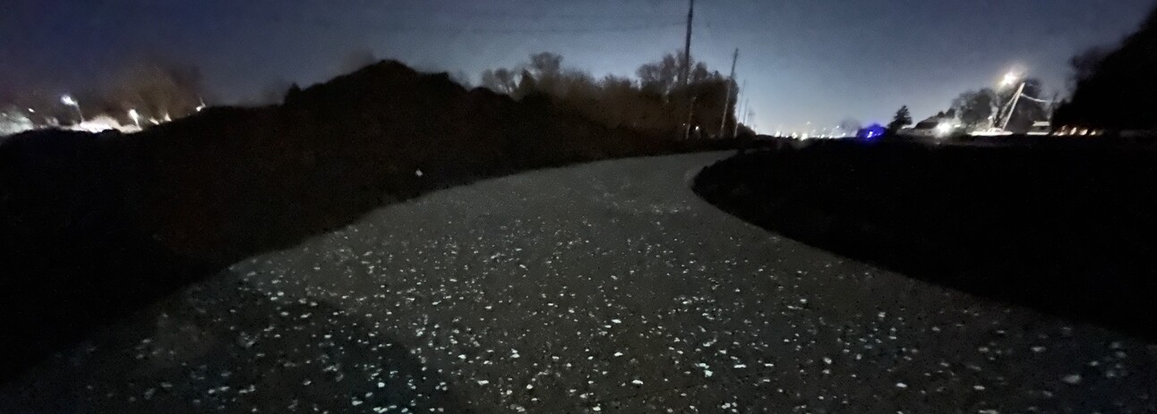 Metro’s First Glow Trail Installed