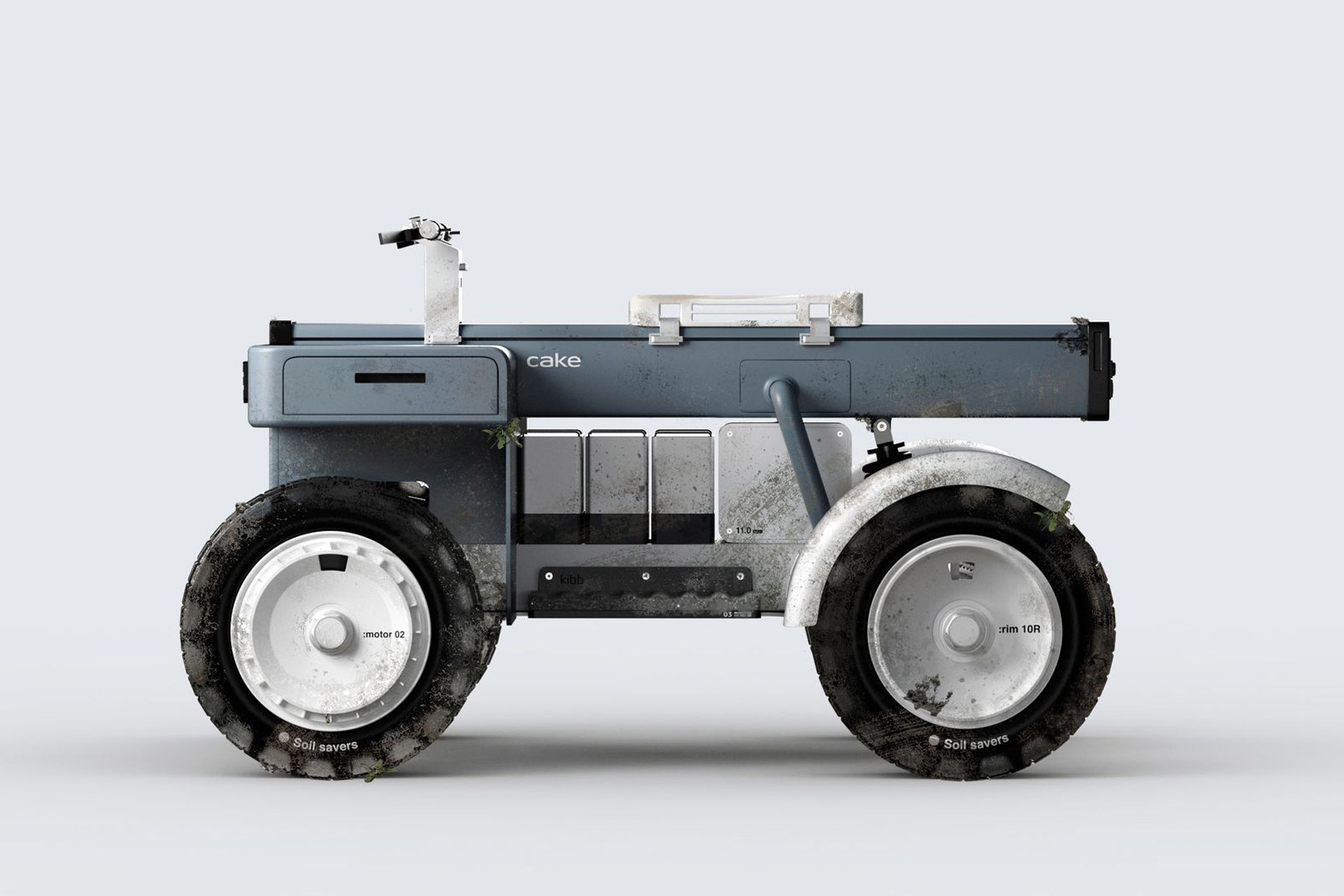 The Kibb is a Cool, Semi Autonomous Electric ATV for Farmers