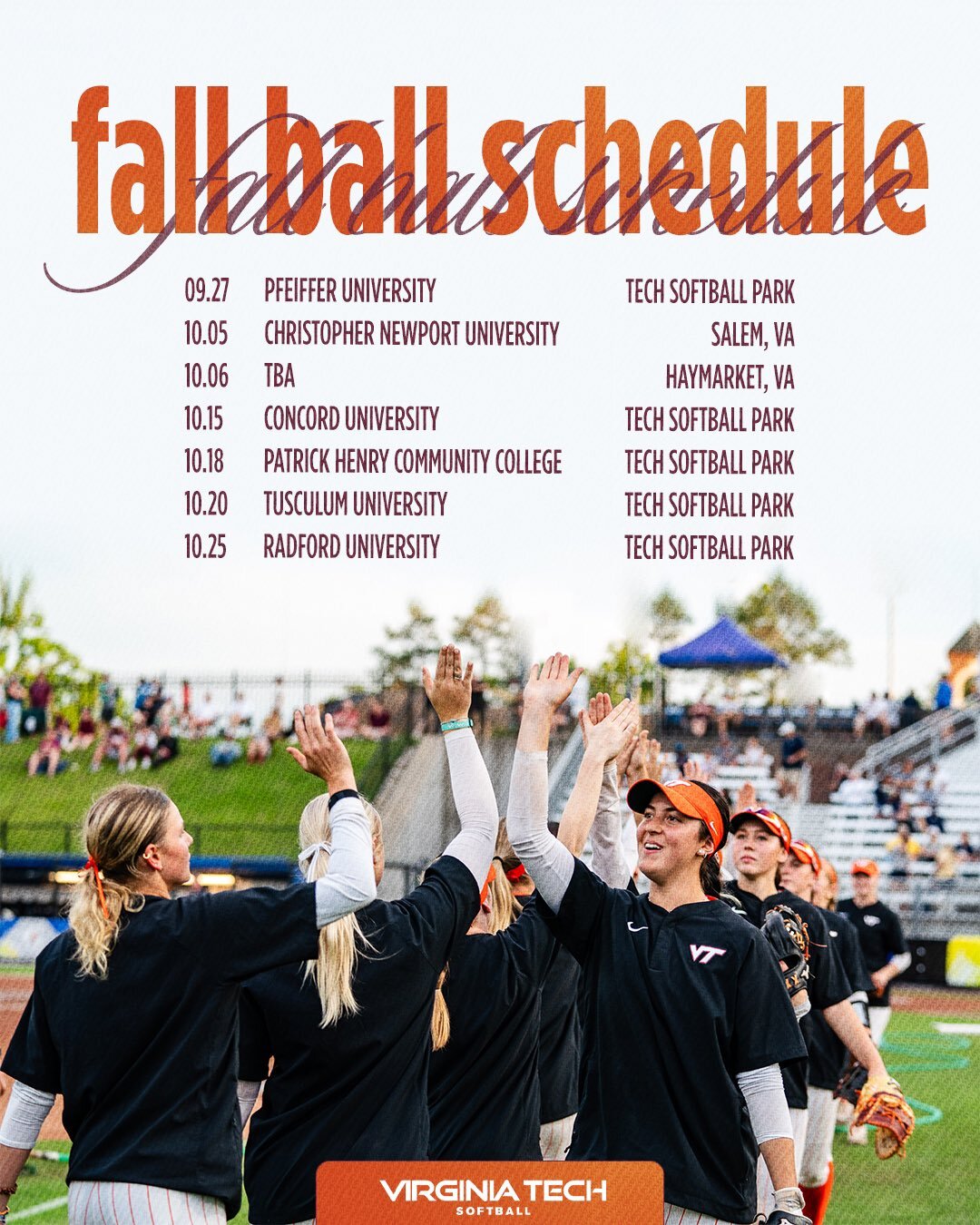 Inside HokieSports: WBB & Softball Schedules