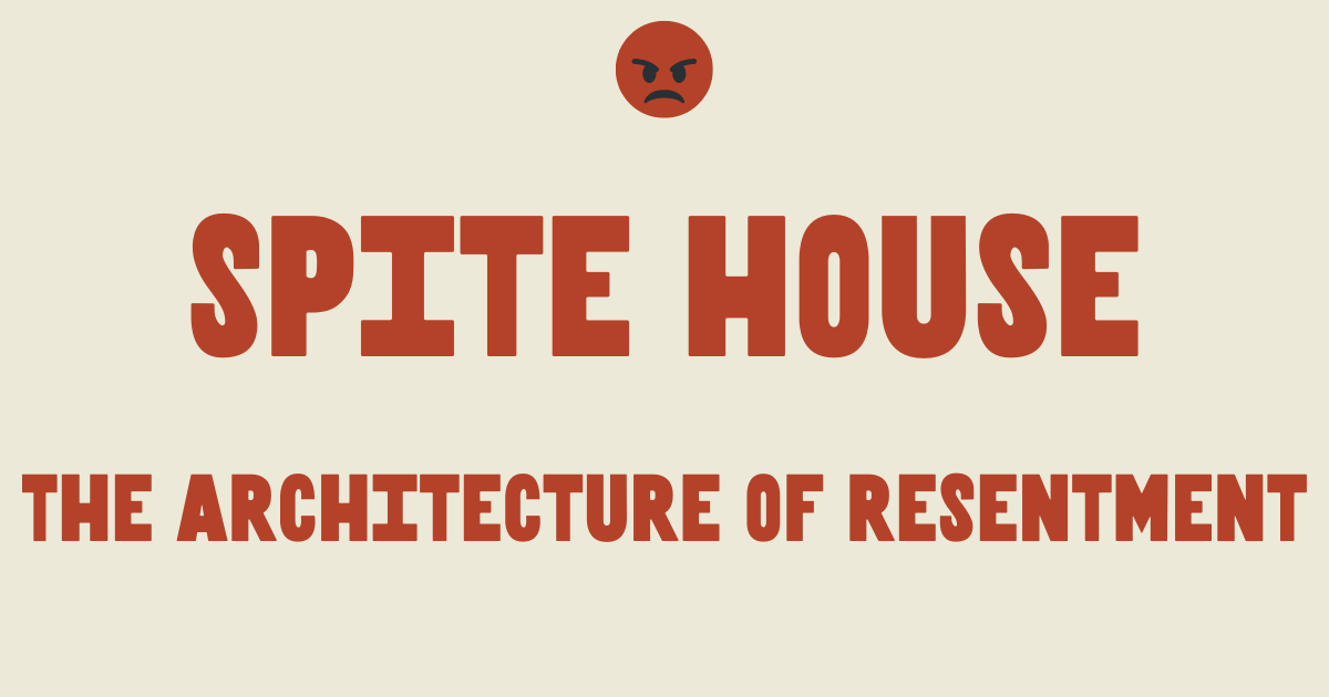 The architecture of revenge