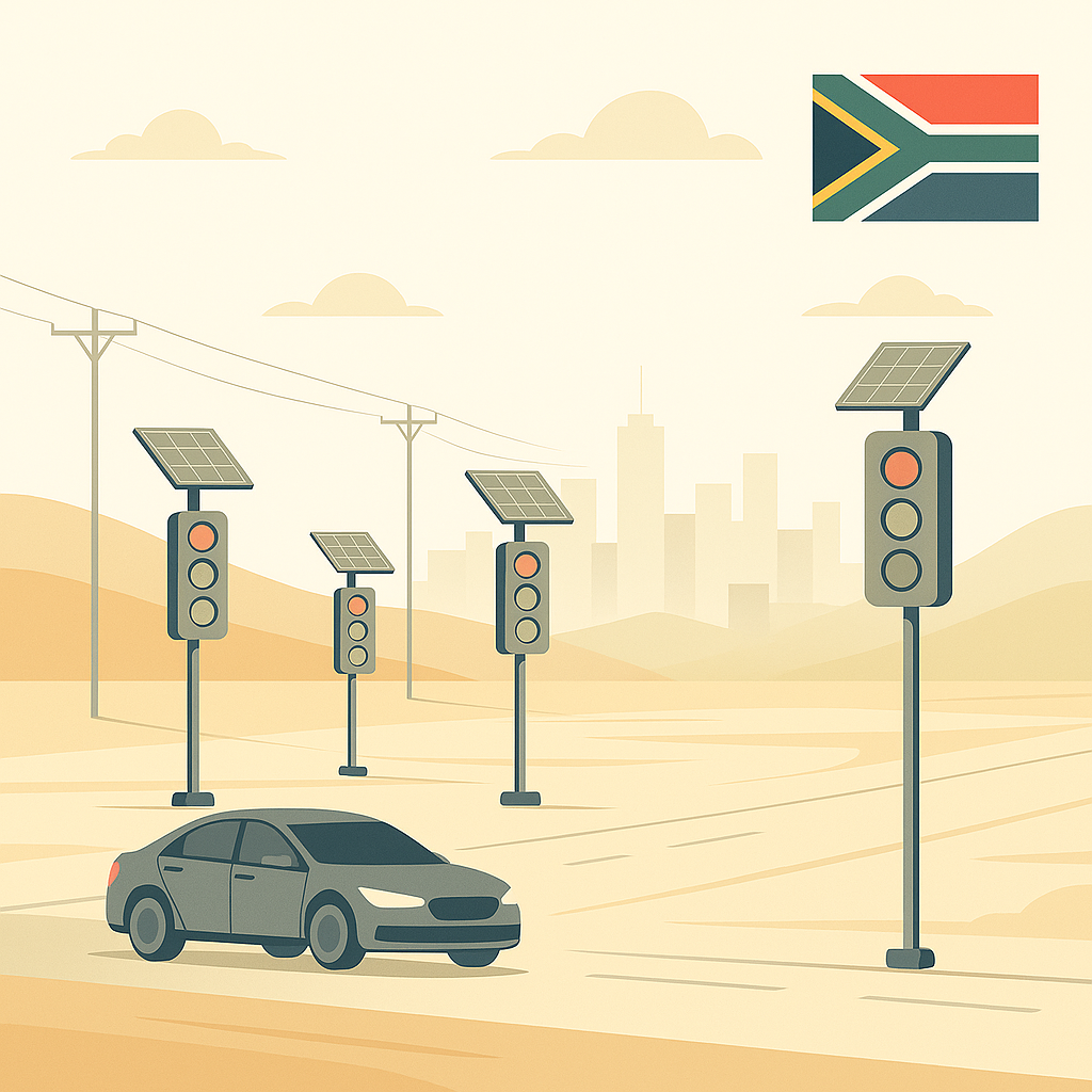 Johannesburg Expands Solar Traffic Lights