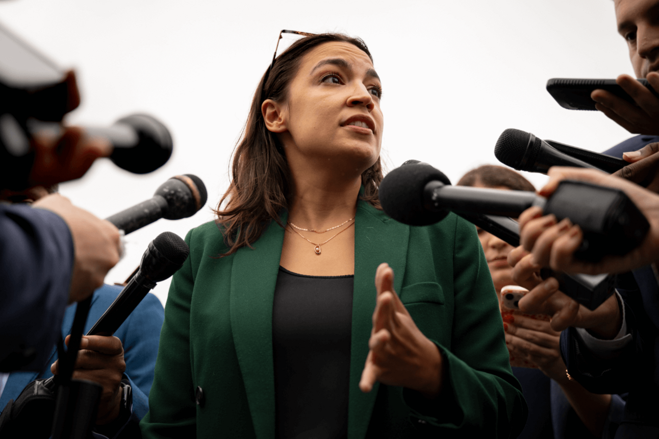 AOC Challenges Schumer As Democrats Fracture Over Shutdown