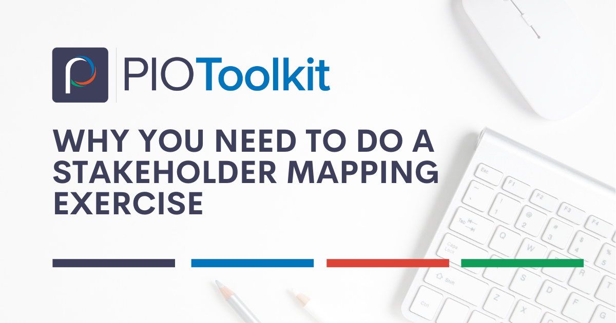 Why you need to do a stakeholder mapping exercise